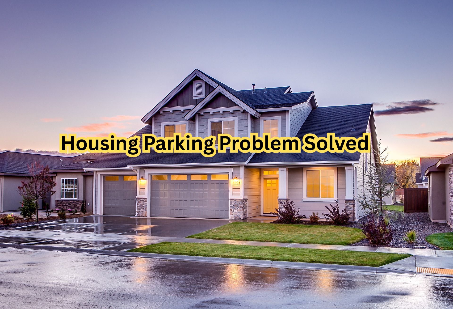 Housing Parking Problem Solved - Houston Parking